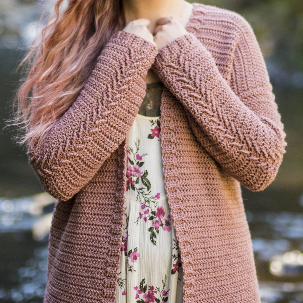 Crochet Pattern: The Crossbill Cardigan – Made by Hailey Bailey